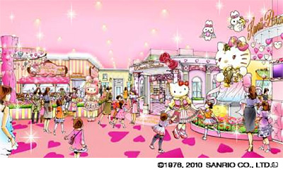 [Venus Fort] Hello Kitty's Kawaii Paradise to Open on October 22nd ...